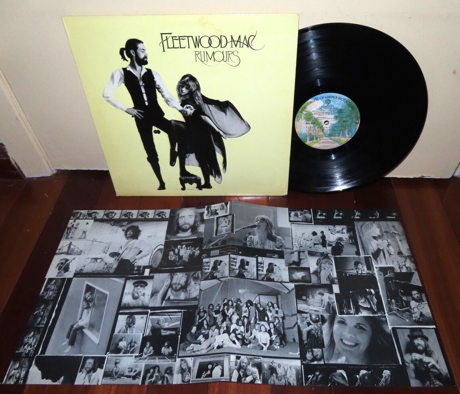FLEETWOOD MAC Lp RUMOURS~1977~1st Press~POSTER INSERT~BSK 3010 NM for Sale - Fleetwoodmac.net