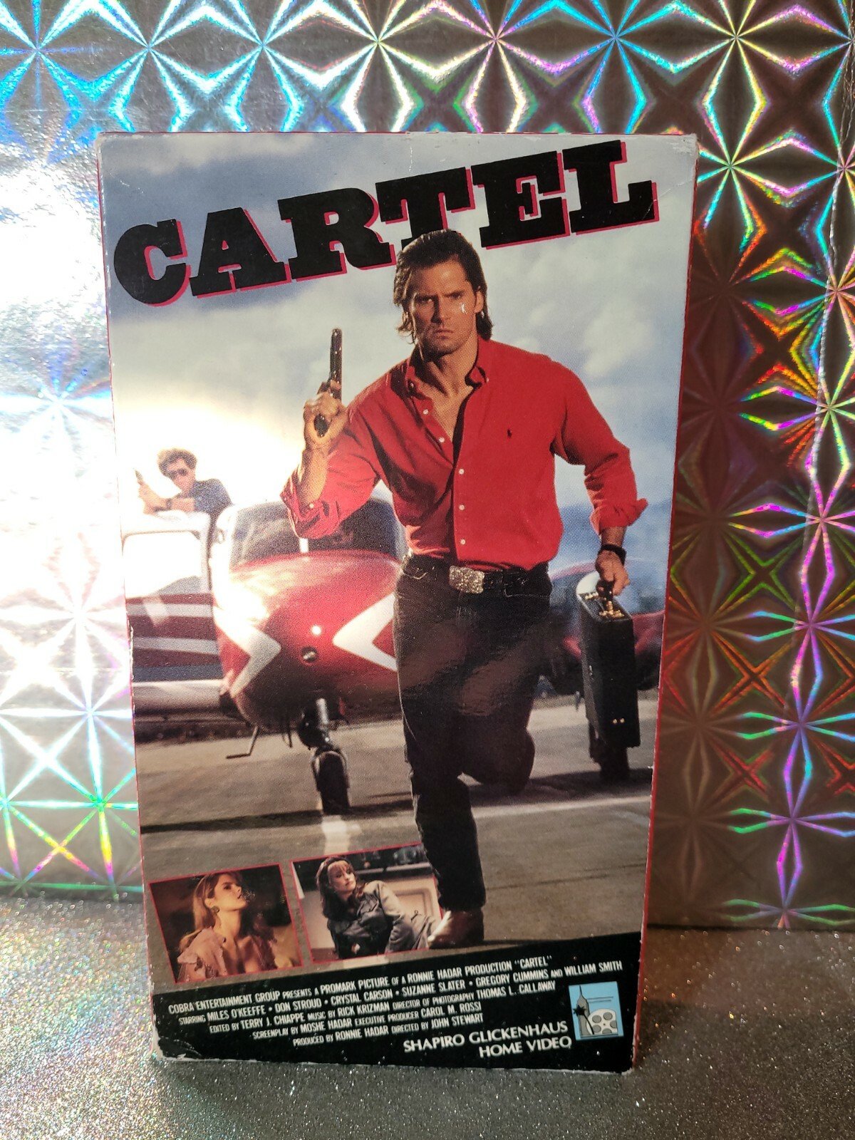 Cartel Vhs Movie Tape Film 1990 Miles O\' Keefe RARE HTF Collectible for Sale - Fleetwoodmac.net