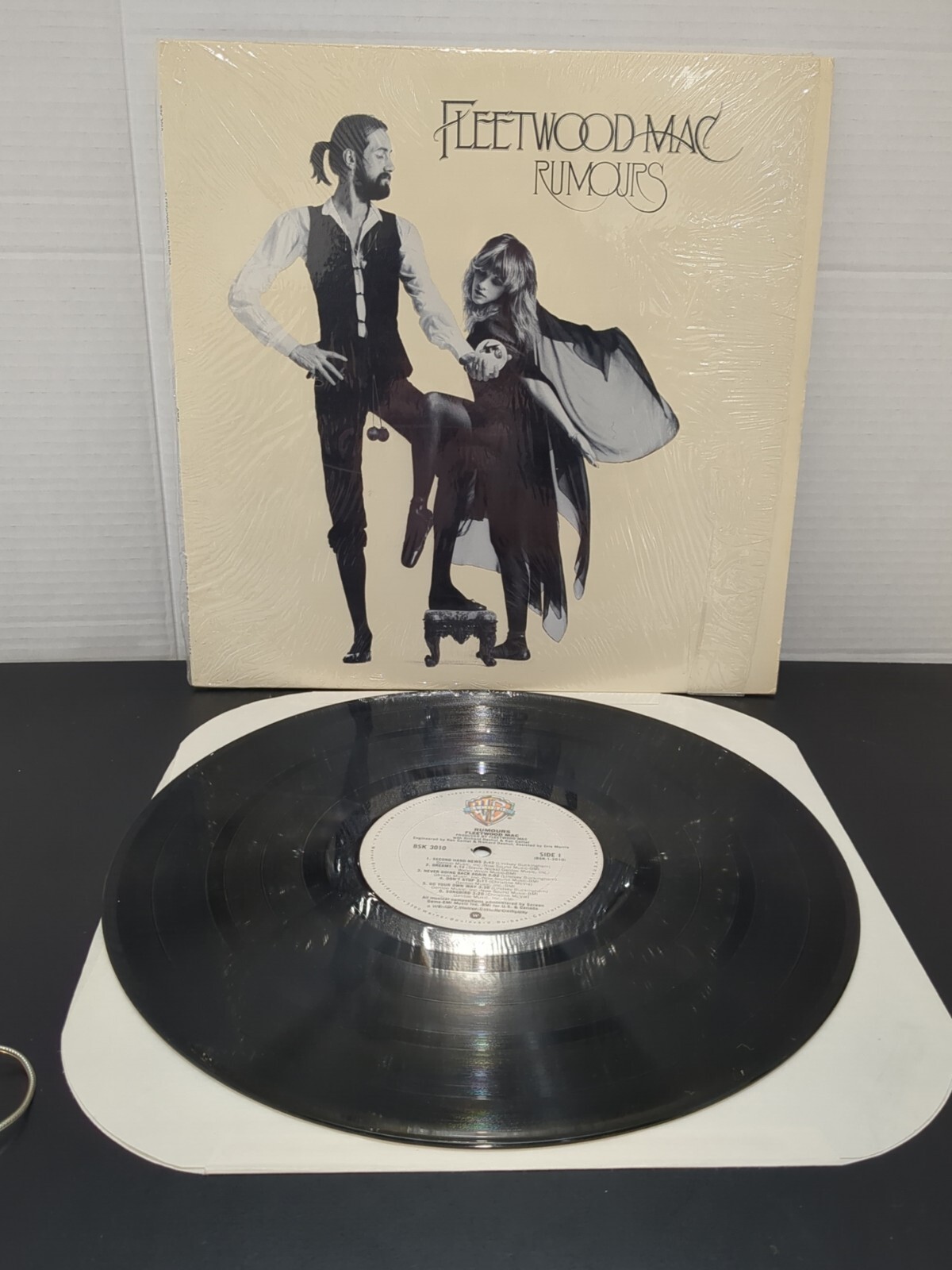 ORIGINAL Fleetwood Mac ‎Rumours 1977 BSK3010 LP Warner Bros. Record In Shrink VG for Sale ...
