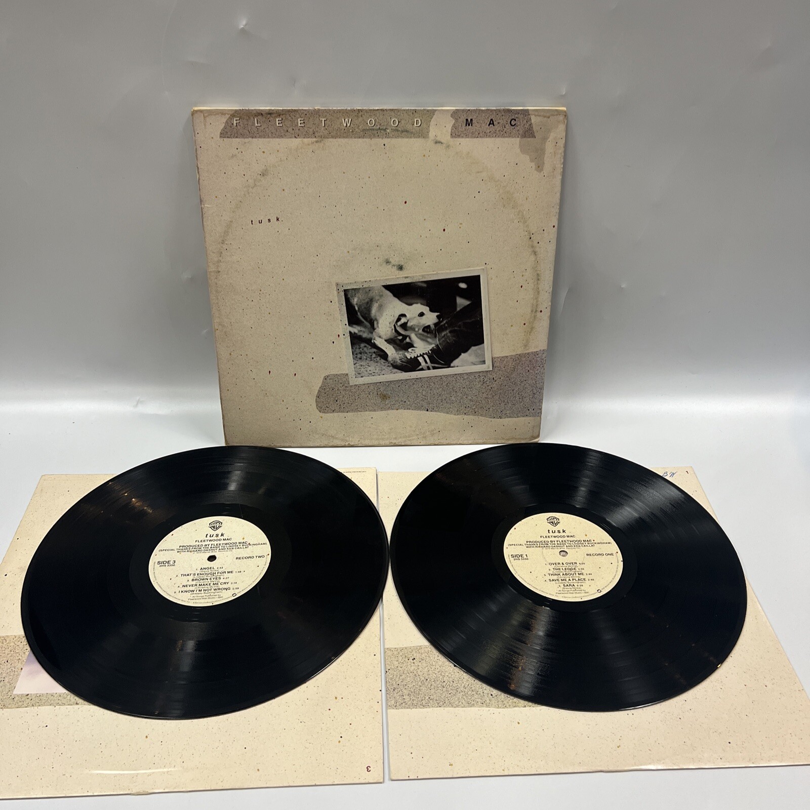 FLEETWOD MAC TUSK 1979 Original FIRST PRESS VINYL 2HS 3350 2 Sleeves 70s Record for Sale ...