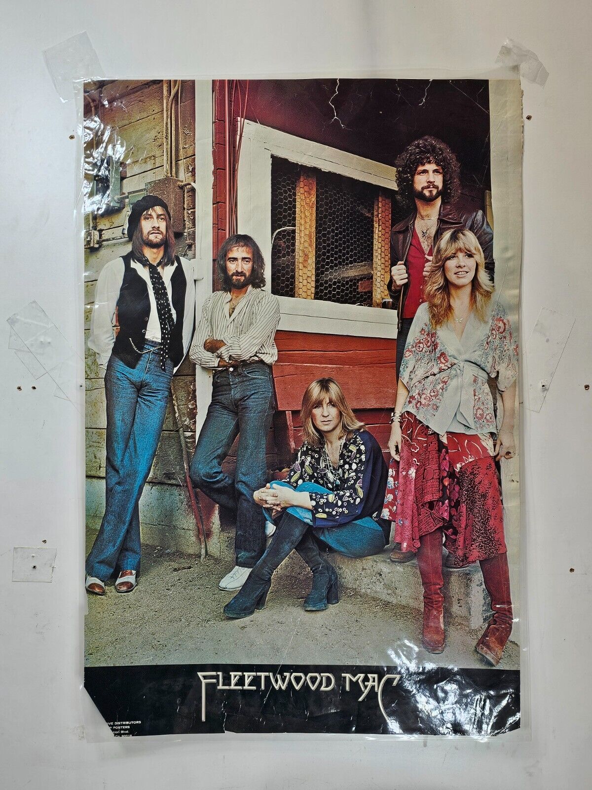 1977 Fleetwood Mac Official Poster (Damaged) 34.5"H x 23"W for Sale ...