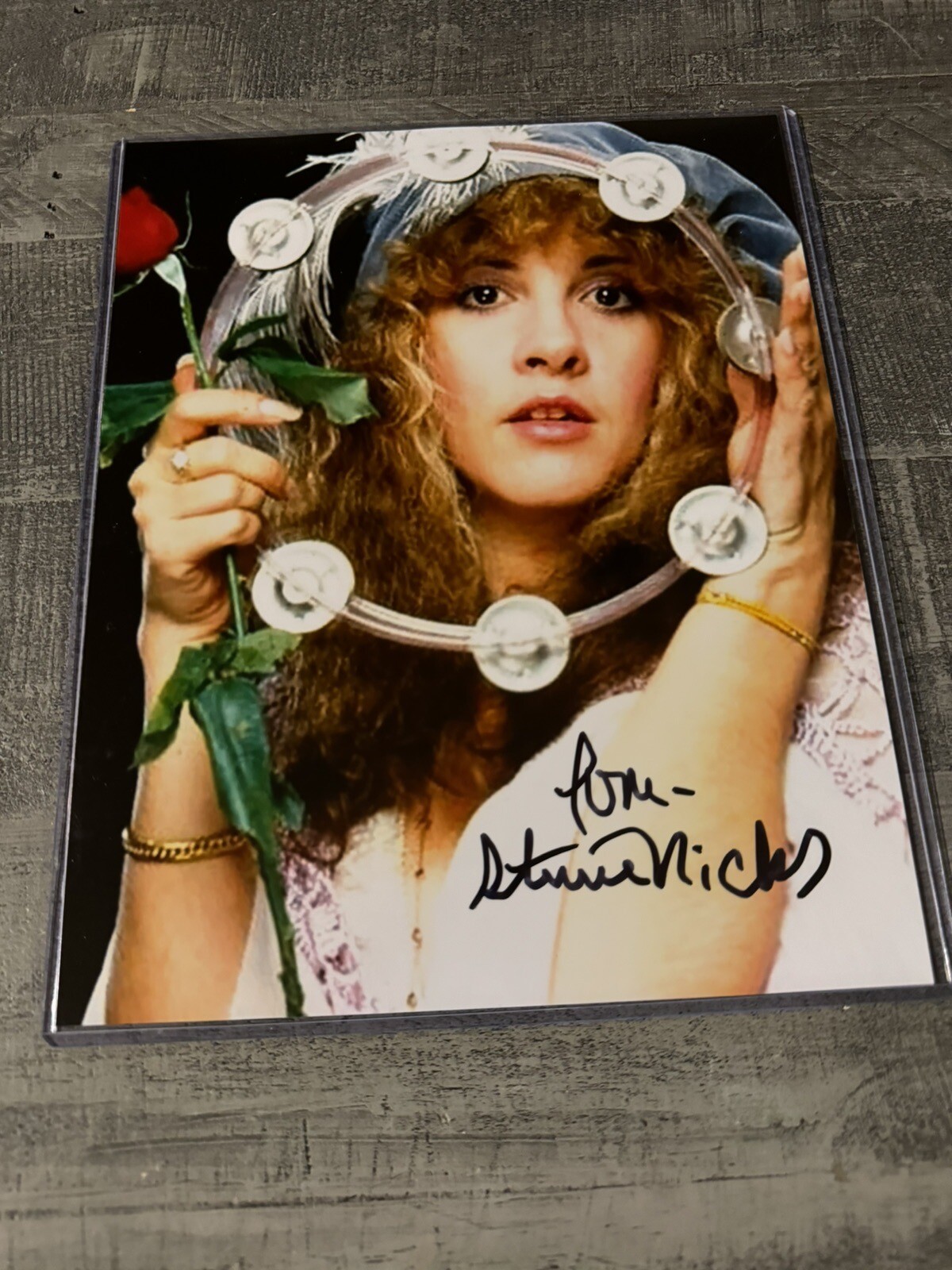 Stevie Nicks Signed 8x10 Fleetwood Mac Autographed Photo Dual COAs for ...