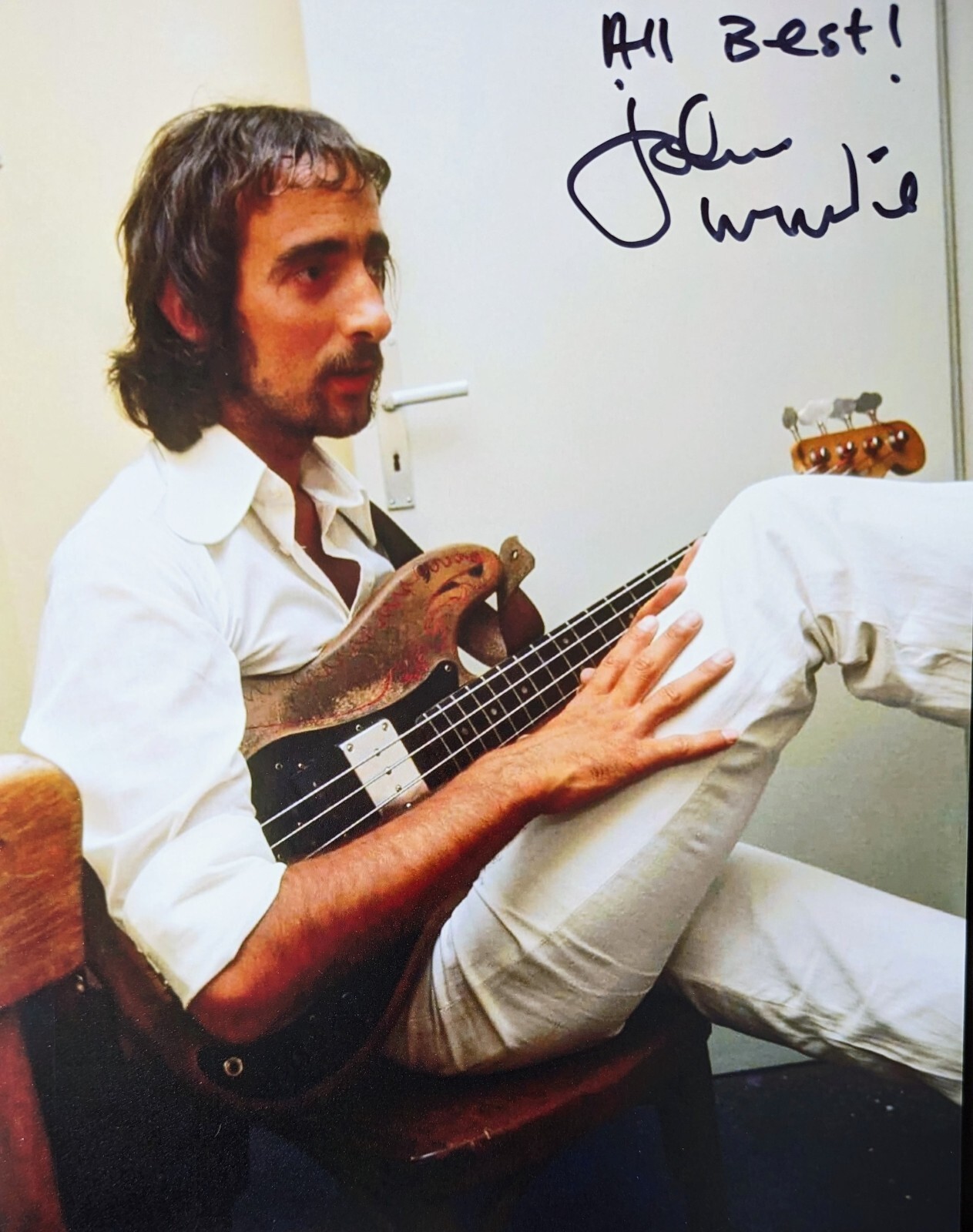 JOHN McVIE (Fleetwood Mac) Signed/Autographed 8x10 Photograph for Sale ...
