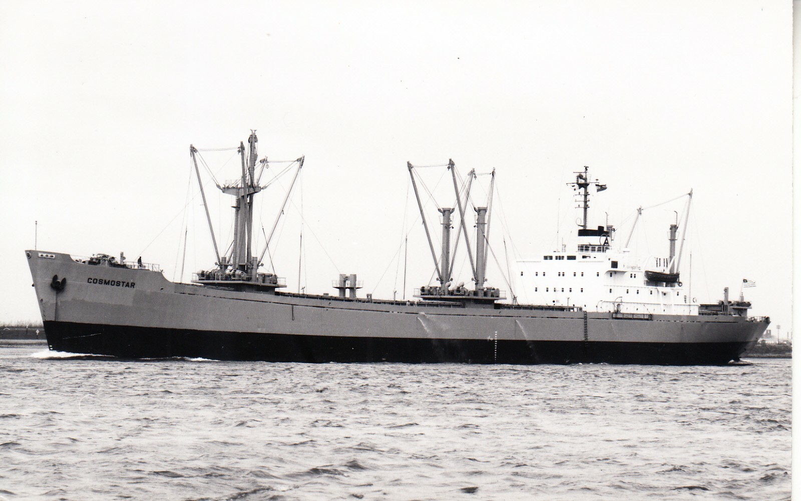 SHIP PHOTO: LIBERIAN FREIGHTER SD14 SHIP "COSMOSTAR". BUILT 1972. for ...