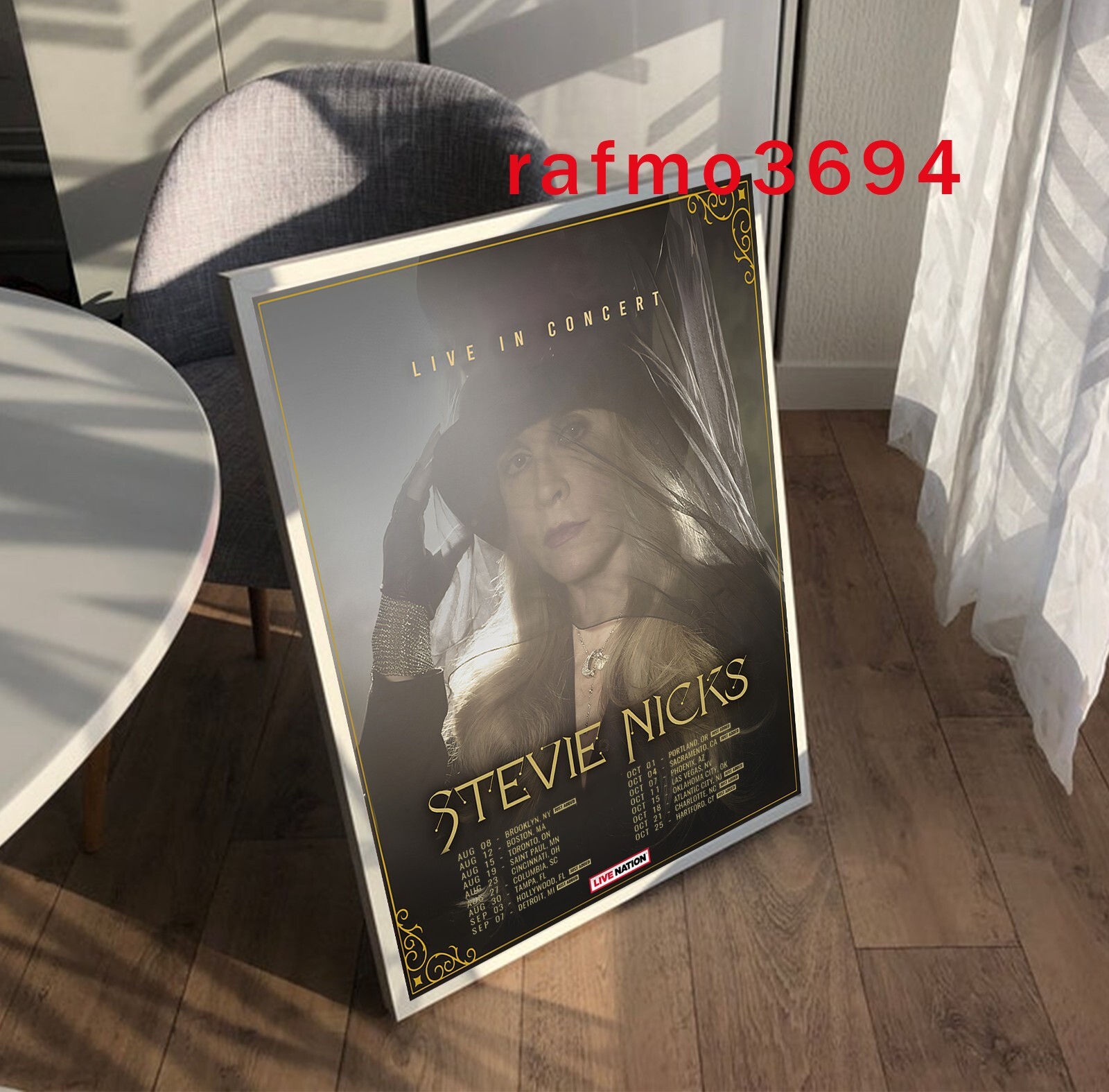 Stevie Nicks Tour US 2025 Poster for Sale - Fleetwoodmac.net