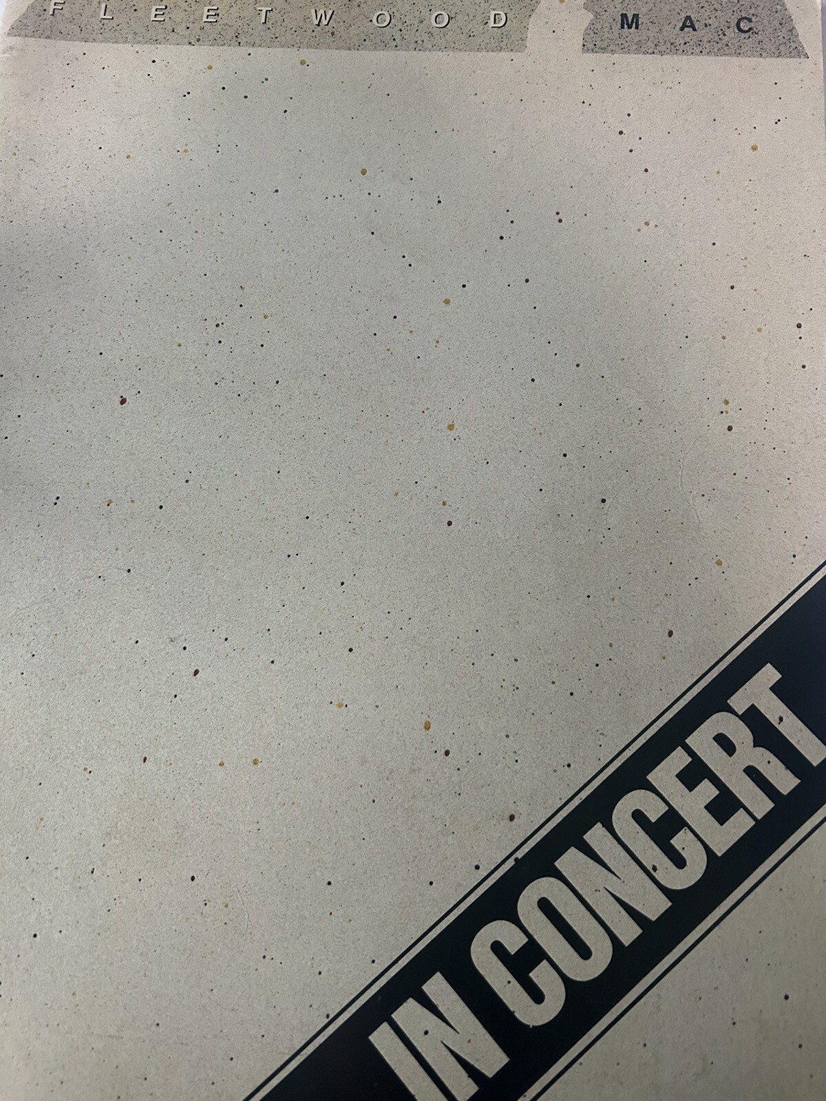 Fleetwood Mac 1979 Tusk Tour Concert Program for Sale - Fleetwoodmac.net