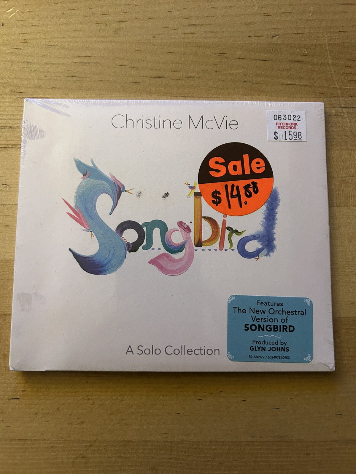 Songbird: A Solo Collection CD by Christine McVie (Rhino, 2022) for ...