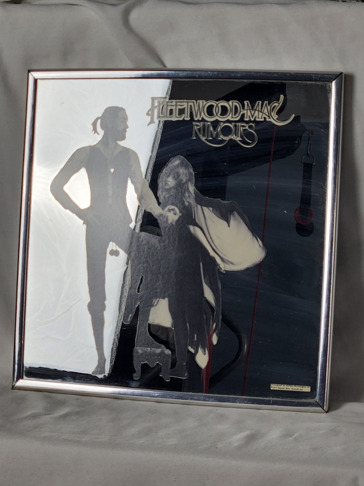 Vintage Barry Imhoff Mirror Album Fleetwood Mac Rumours Rumors 12x12 ...